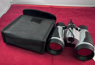 Emerson Gray Black Compact Foldable Lightweight Vision Zoom Binoculars ...