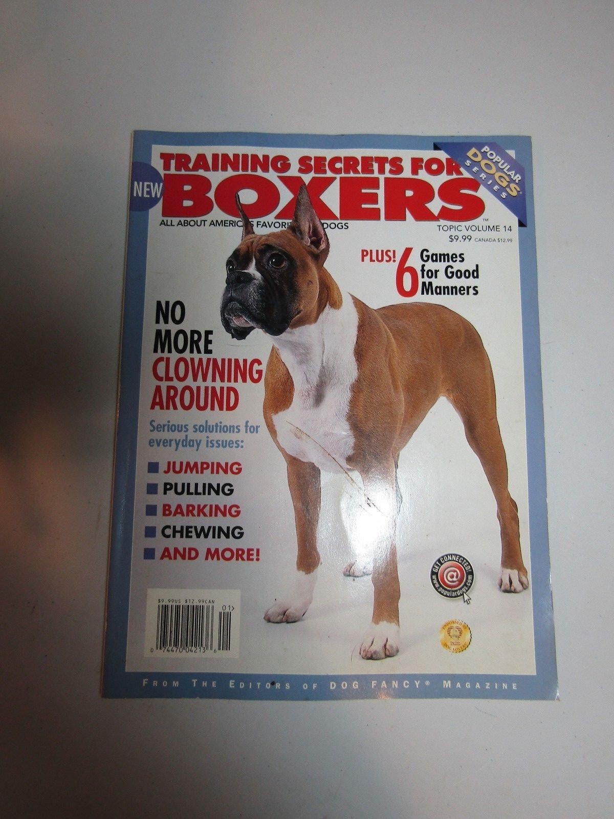 Training Secrets for Boxers Volume 14 Magazine Dog Book 128 Pages | eBay