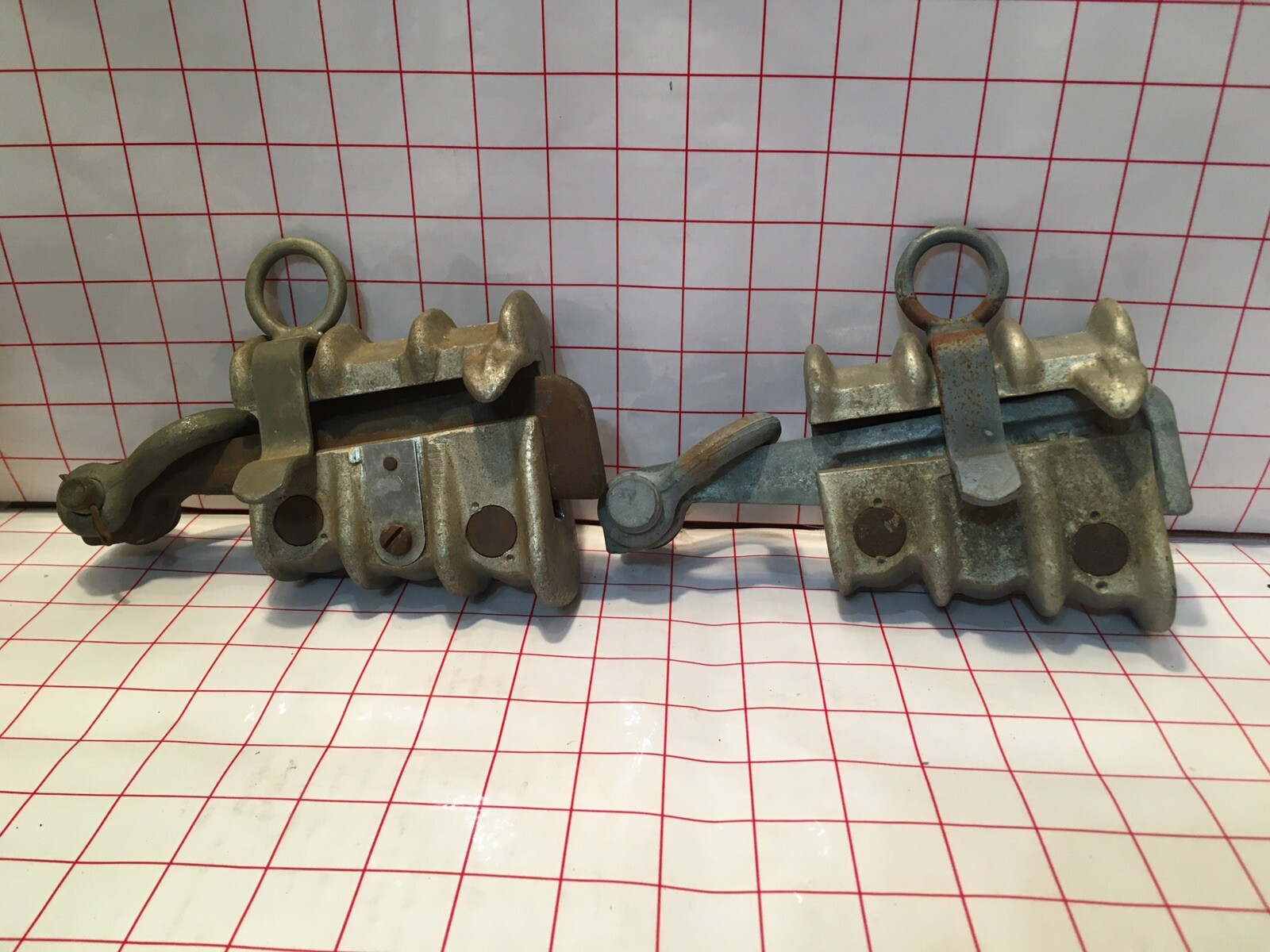 Kearney 1833-14 ComeAlong Wire Cable Grip Wedge Puller Lineman Right ...