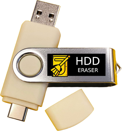 HDD Hard Drive Permanent PC Disk Eraser – Bootable USB Flash Thumb ...