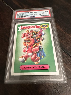 2015 GPK 30th ANNIVERSARY COMIC BOOK COVERS #2b CARL CHARACTER BACK POP ...