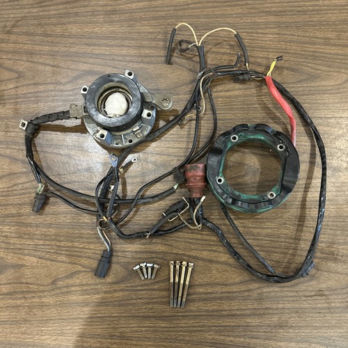 582497 582077 JOHNSON EVINRUDE STATOR MAGNETO TIMER BASE TRIGGER ...