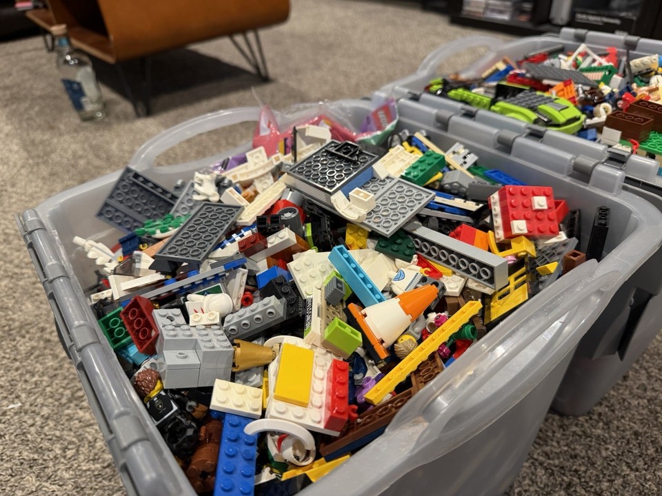 LEGO 30 lbs Pounds Random Parts Pieces Building Plates Blocks Bulk Lot ...