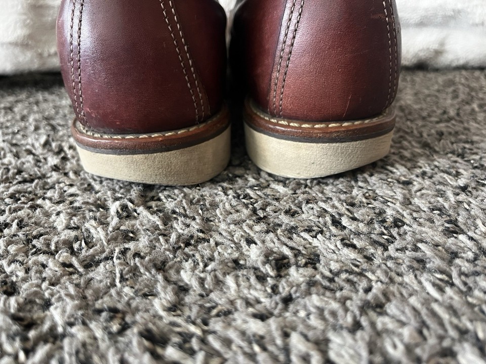 Red Wing Heritage Moc Toe 8856 Oxblood Size 9.5 D Leather Brown/Maroon ...