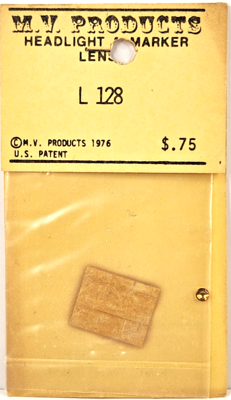 HO Scale MV Products #L 128 Headlight Marker Lens, Dia.= .1285" (1/pk ...
