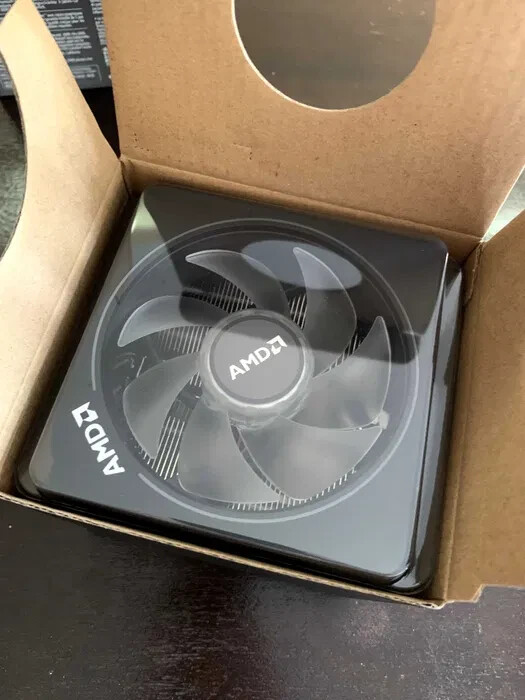 AMD AM4 Wraith Prism LED RGB Cooler Fan for sale online | eBay
