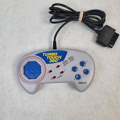 Super Nintendo SNES TURBO TOUCH 360 CONTROLLER | eBay