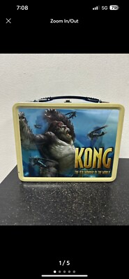 NECA KING KONG LUNCHBOX w/ THERMOS! VG+! | eBay