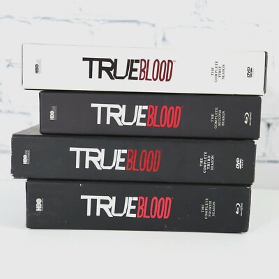 True Blood TV Show Seasons 1 - 4 DVD Boxed Sets HBO Season 2 & 4 are ...