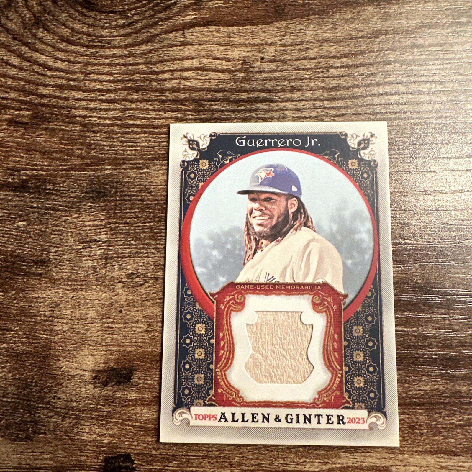 Vladimir Guerrero Jr 2023 Topps Allen & Ginter Bat Relic Blue Jays # ...