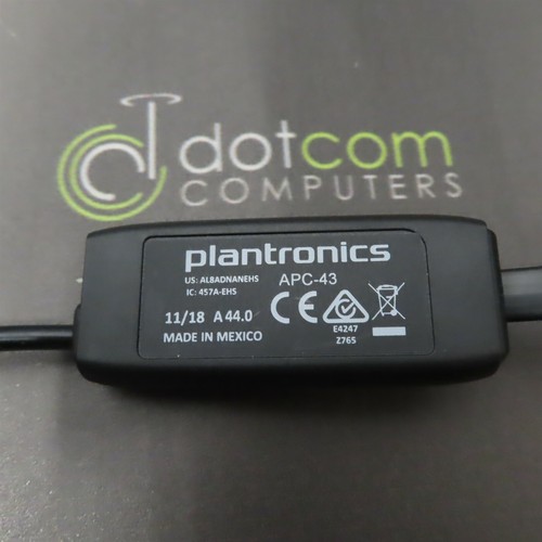 Plantronics APC-43 EHS Cable Headset Electronic Hook Switch Adapter | eBay