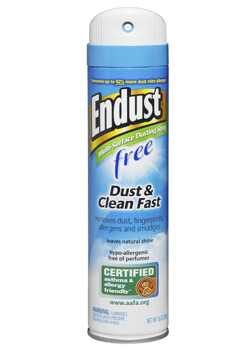Endust Fragrance Free Hypo-Allergenic Dusting and Cleaning Spray, Hypo ...