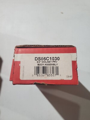 Honeywell Braukmann DS05C1030 3/4" PRV BODY ASSEMBLY | eBay