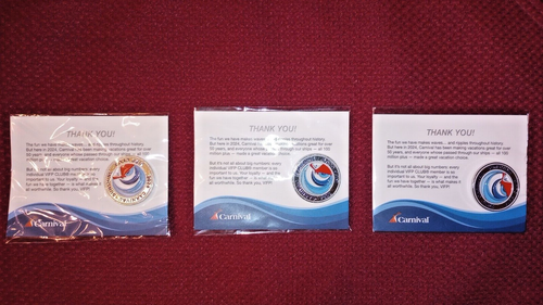 New 2024 Carnival Cruise Line Sunshine Ship Platinum & Diamond VIFP ...