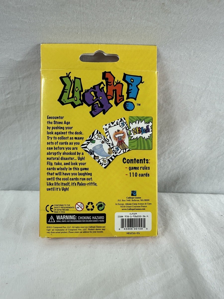 Ugh Calliope Games Ugh! How To Play Boardgame Stories