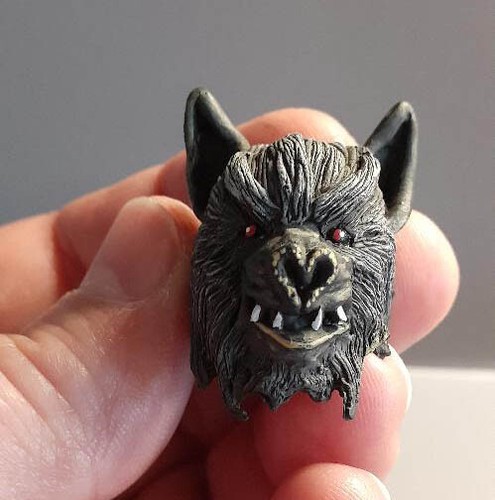 Star Wars Defel Alien Hand Painted Custom Head Cast Only 1:12th or 6-7 ...