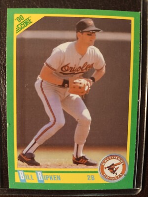 BILL RIPKEN ORIOLES 1990 SCORE BASEBALL CARD #174 | eBay