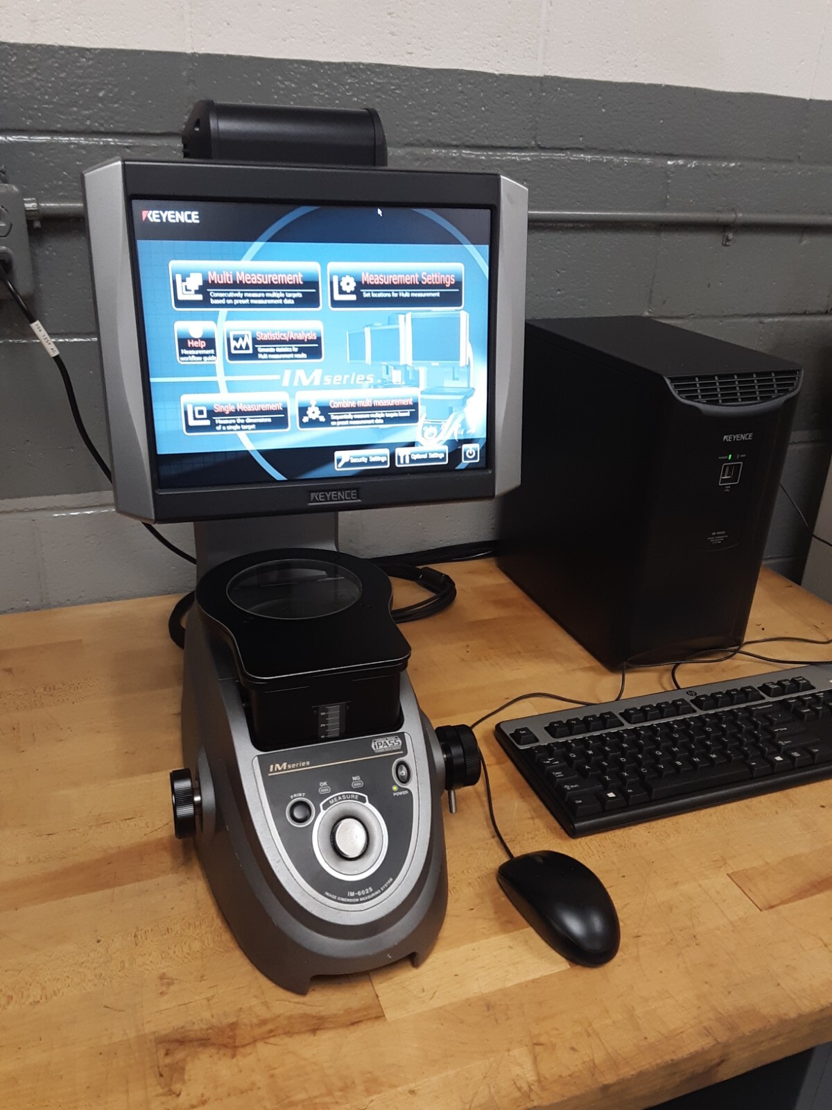 Keyence IM-6025 Image Dimension Measuring System | eBay