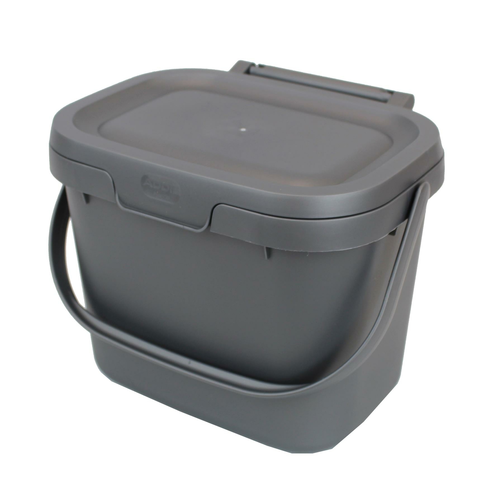 Addis Kitchen Caddy for Food Waste or Storage – Metallic Grey – 4.5L ...