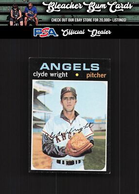 1971 Topps 240 Clyde Wright | eBay
