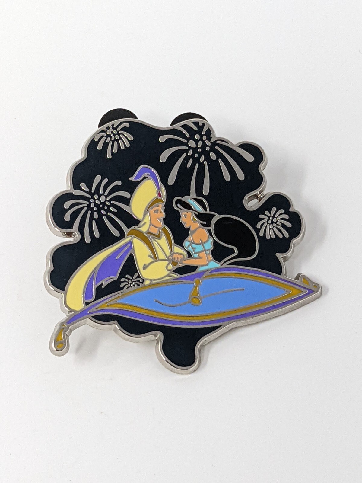 Aladdin And Jasmine On Carpet Drawing