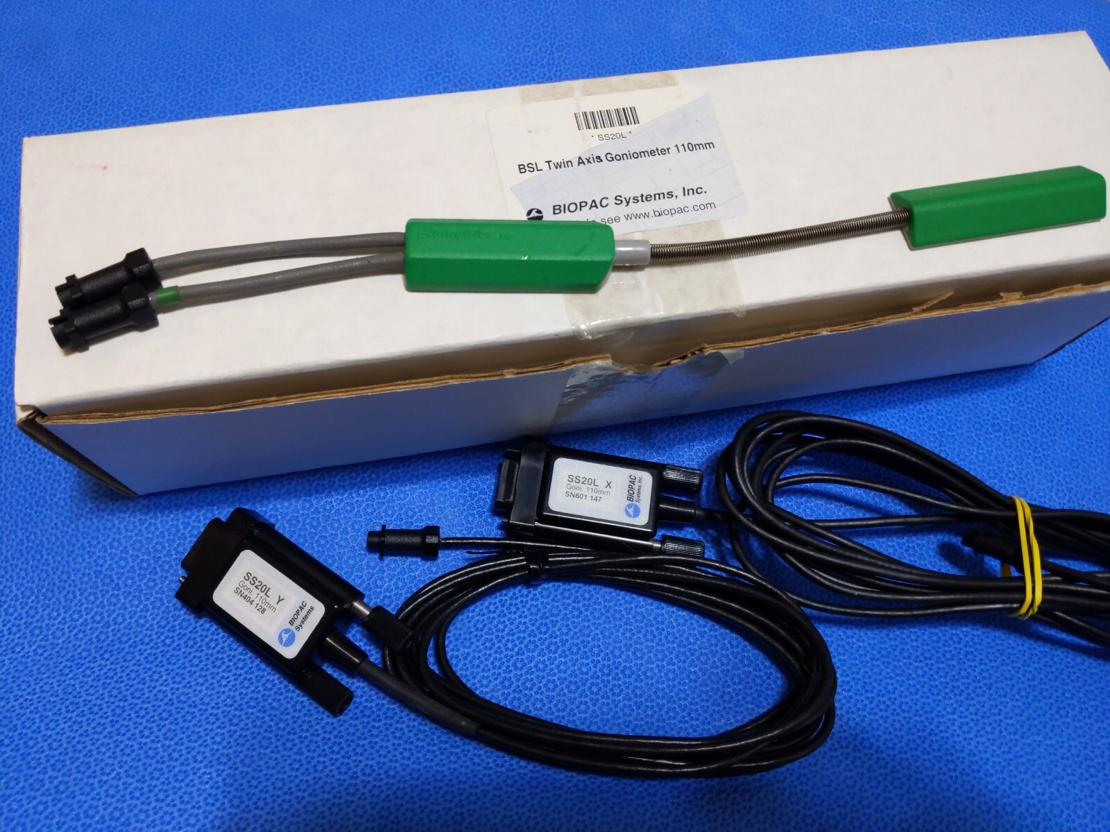 Biopac SS20L BSL Twin Axis Goniometer 110mm - See Our Huge BIOPAC ...