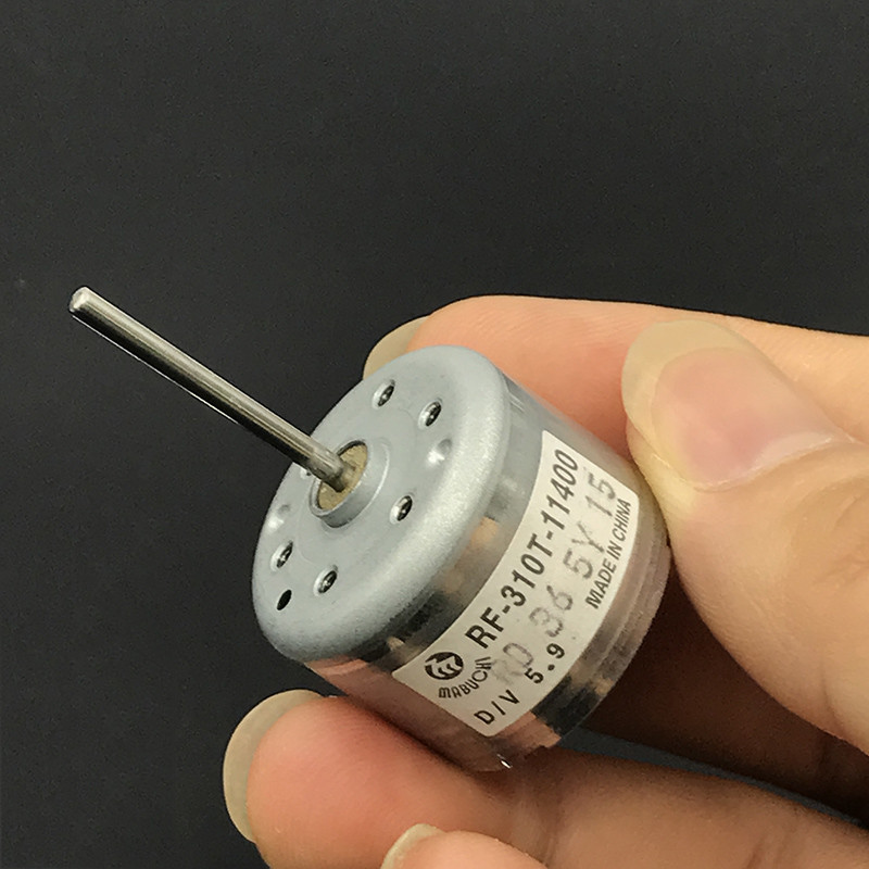 MABUCHI RF-310T-11400 DC 5.9V Micro Spindle Motor 22MM Long Shaft CD ...