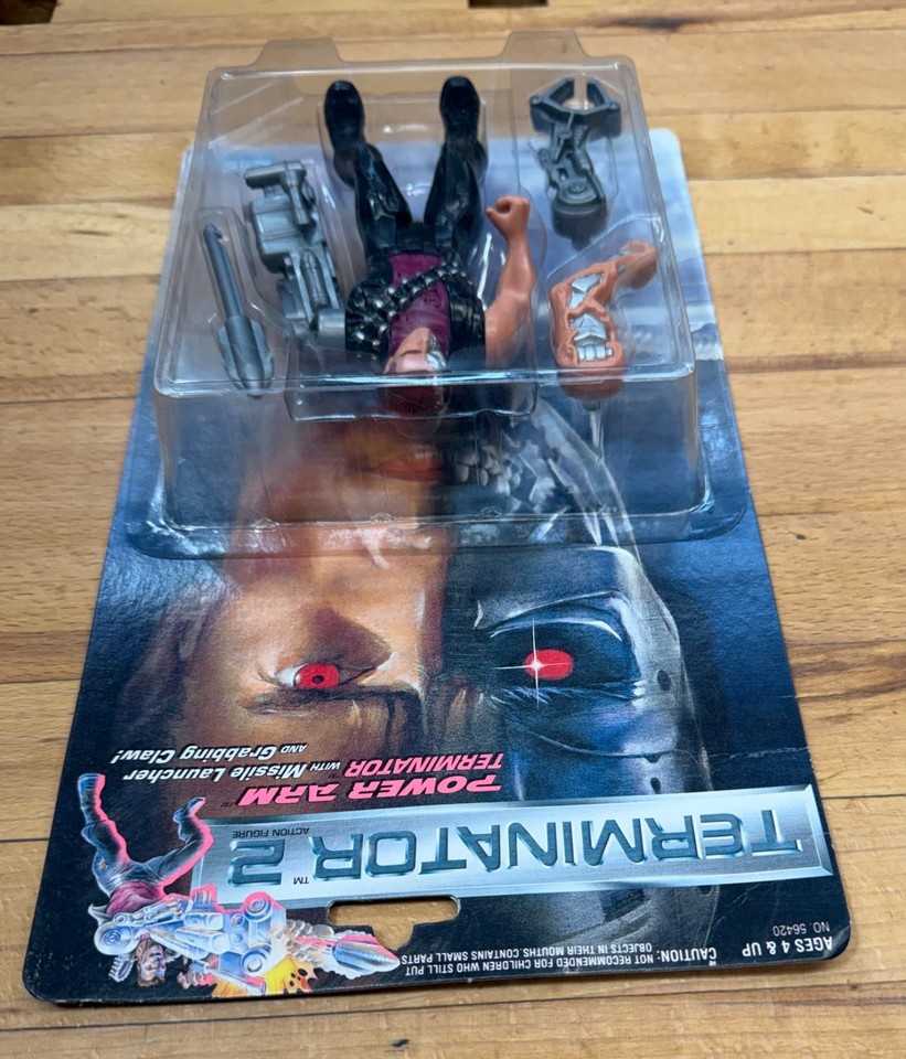 Terminator 2 1991 Power Arm Kenner Vintage Action Figure | eBay