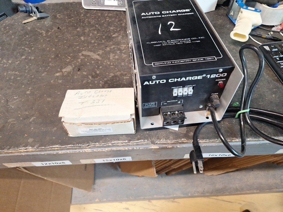 Kussmaul Auto Charge 1200 110volt Vehicle Battery Charger | eBay