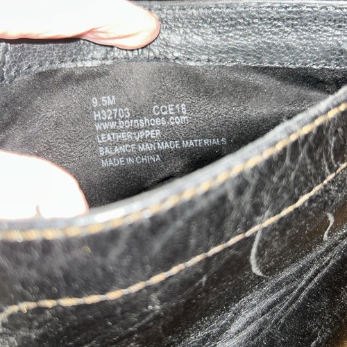 Born Harrison Black Leather Men’s Chukka Boots Shoes / US 9.5M Lace Up ...