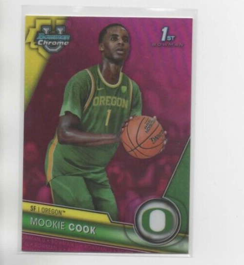 2023-24 Bowman U Chrome Mookie Cook 1st Bowman Pink Refractor | eBay