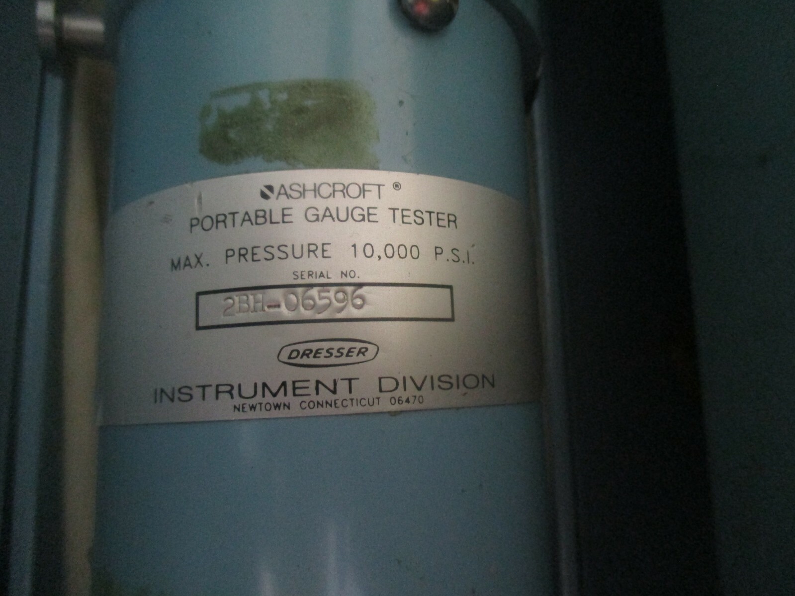 Aschroft Model: 1305-D Portable Dead Weight Tester. Range: 10,000 | eBay