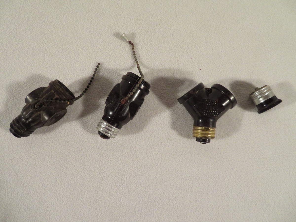 Pull Chain Adapter Bakelite