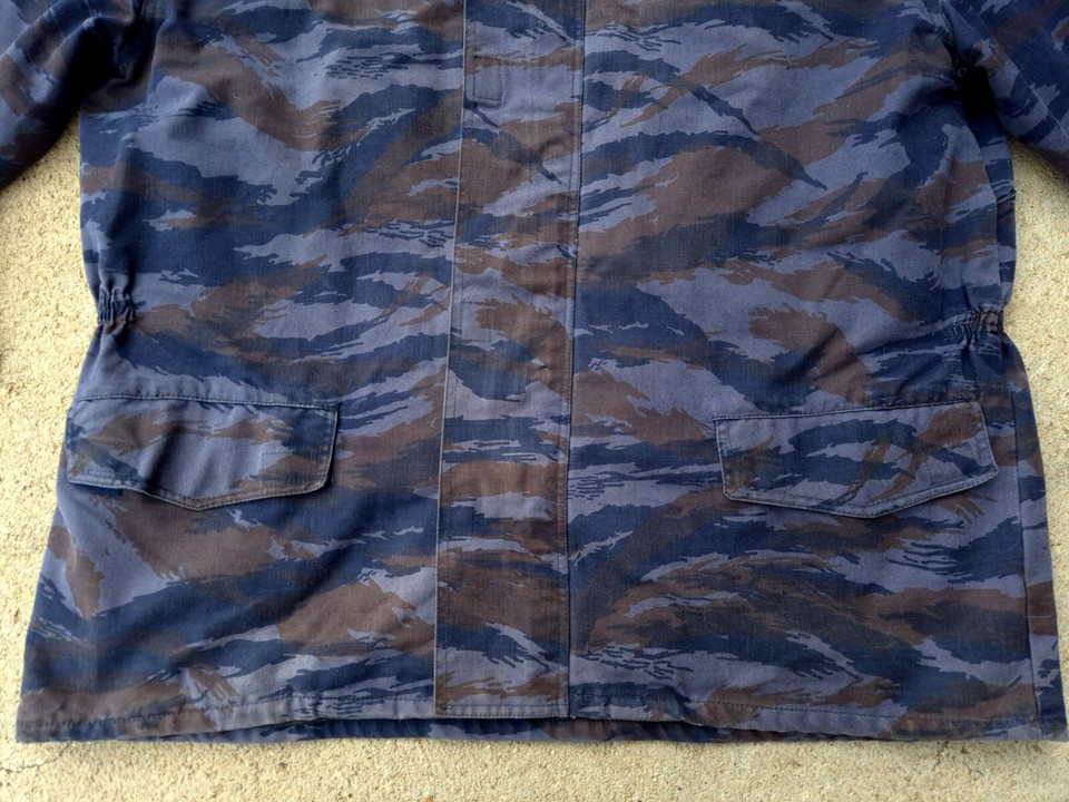 Bosnian Serb Army blue blue tiger stripe camouflage jacket Serbia ...