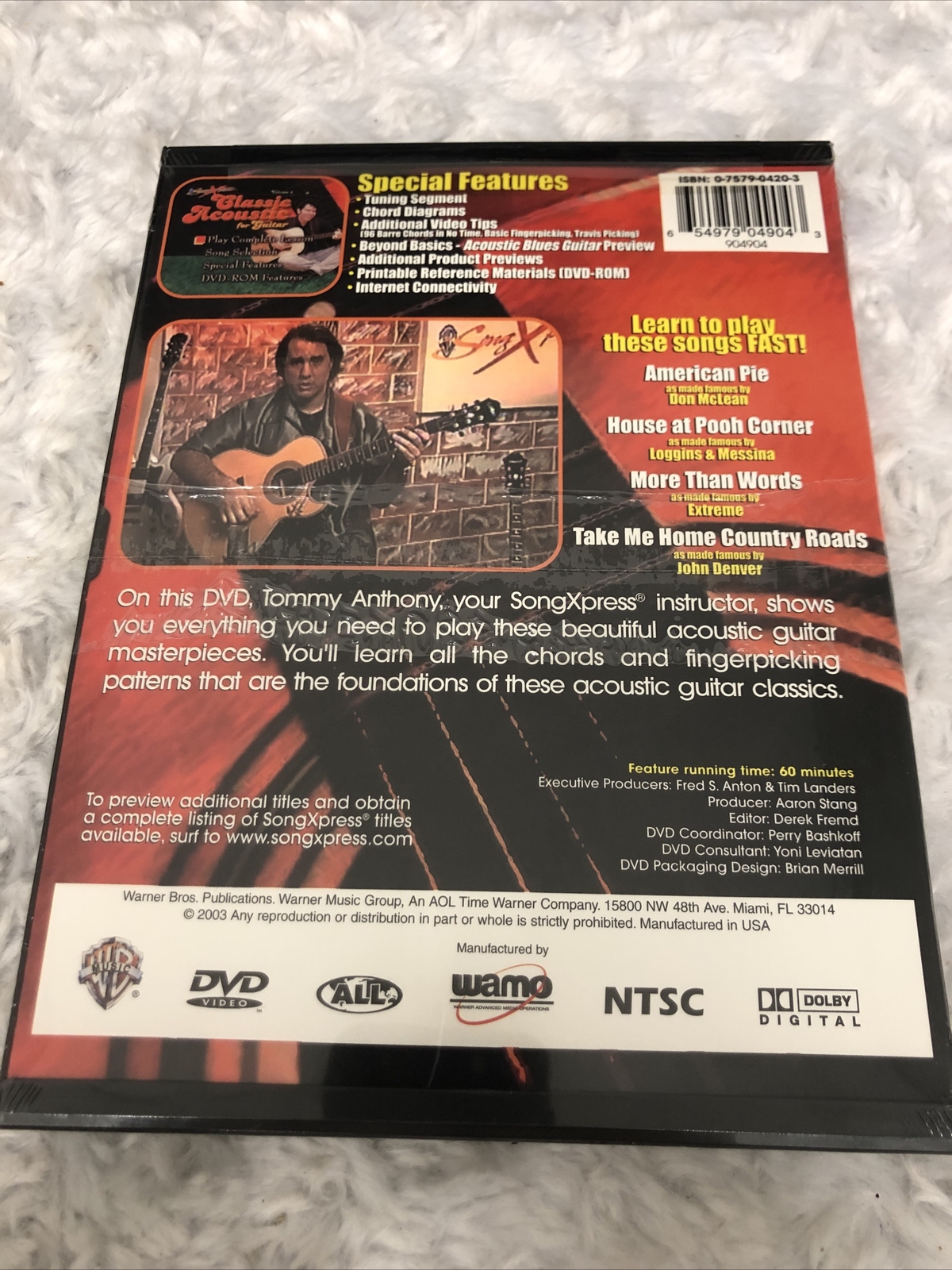 SongXpress - Classic Acoustic Guitar Vol. 2 (DVD, 2003) for sale online ...