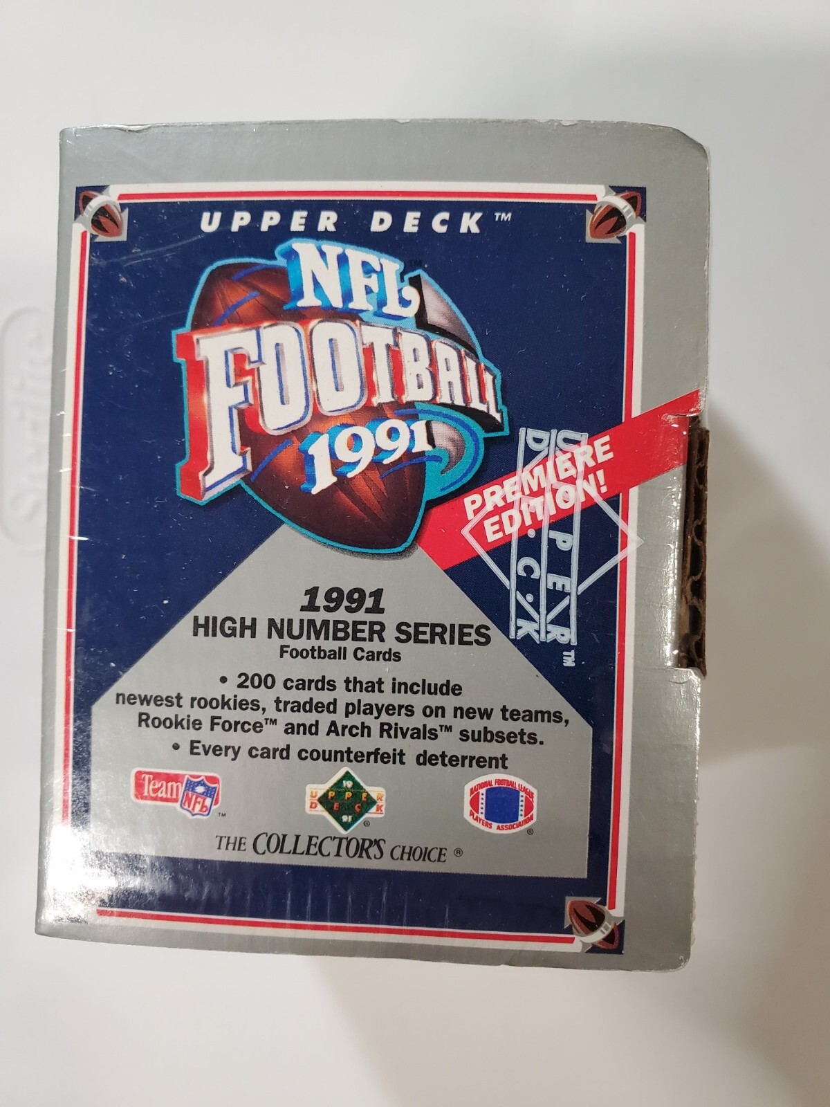1991 UPPER DECK NFL FOOTBALL HIGH SERIES FACTORY SEALED BOX Montana ...