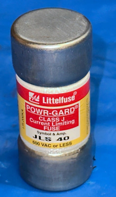 LITTELFUSE JLS 40 POWR-GARD CLASS J CURRENT LIMITING 40A 600VAC | eBay