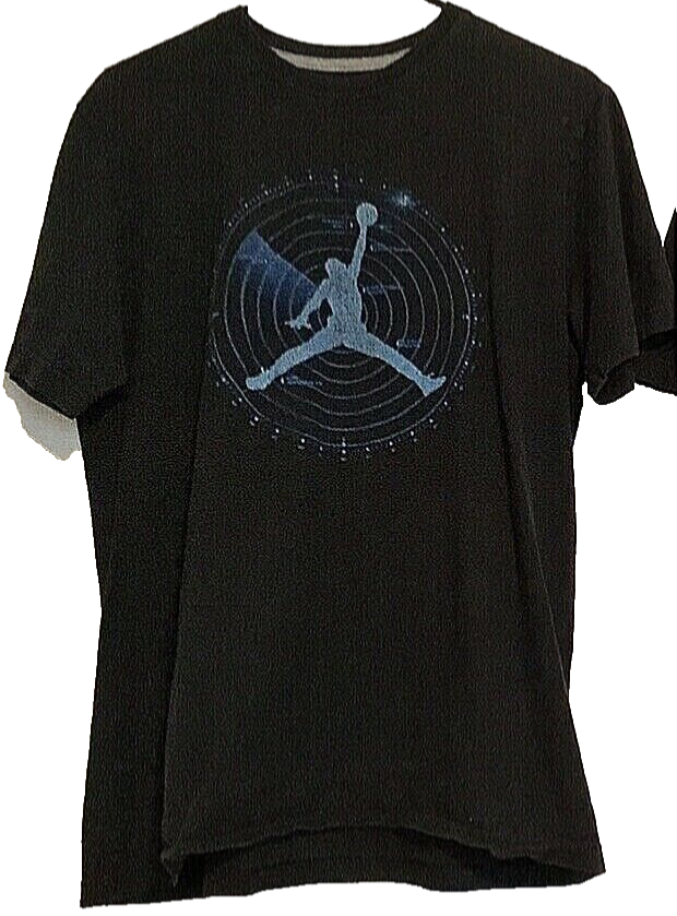 Jordan Radar Black Blue Men's M Volt YXL Dri-Fit T-Shirt Lot of 2 | eBay
