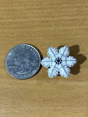 HTF/ Rare Vintage ‘06 CROCS Jibbitz Christmas Snowflake (Large) Shoe ...