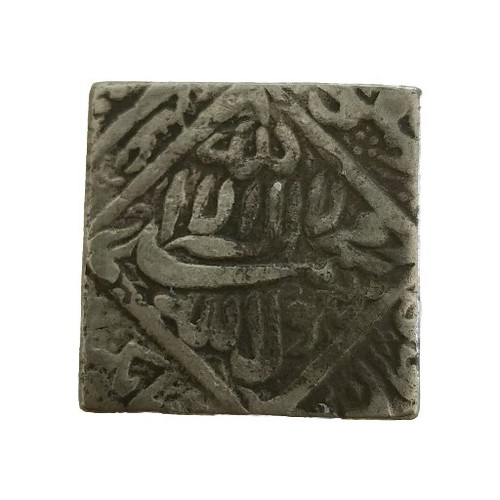 MUGHAL INDIA KING AKBAR ONE RUPEE SQUARE SILVER COIN | eBay