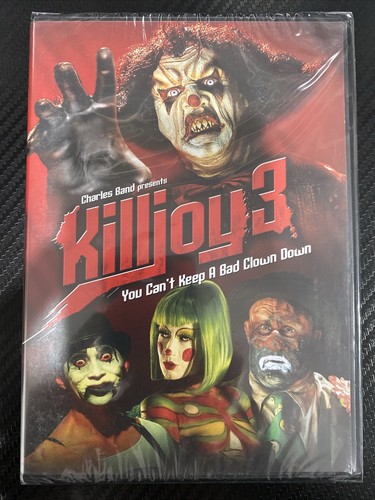Killjoy 3 (DVD, 2010) Full Moon Features - Clown Horror Slasher New ...