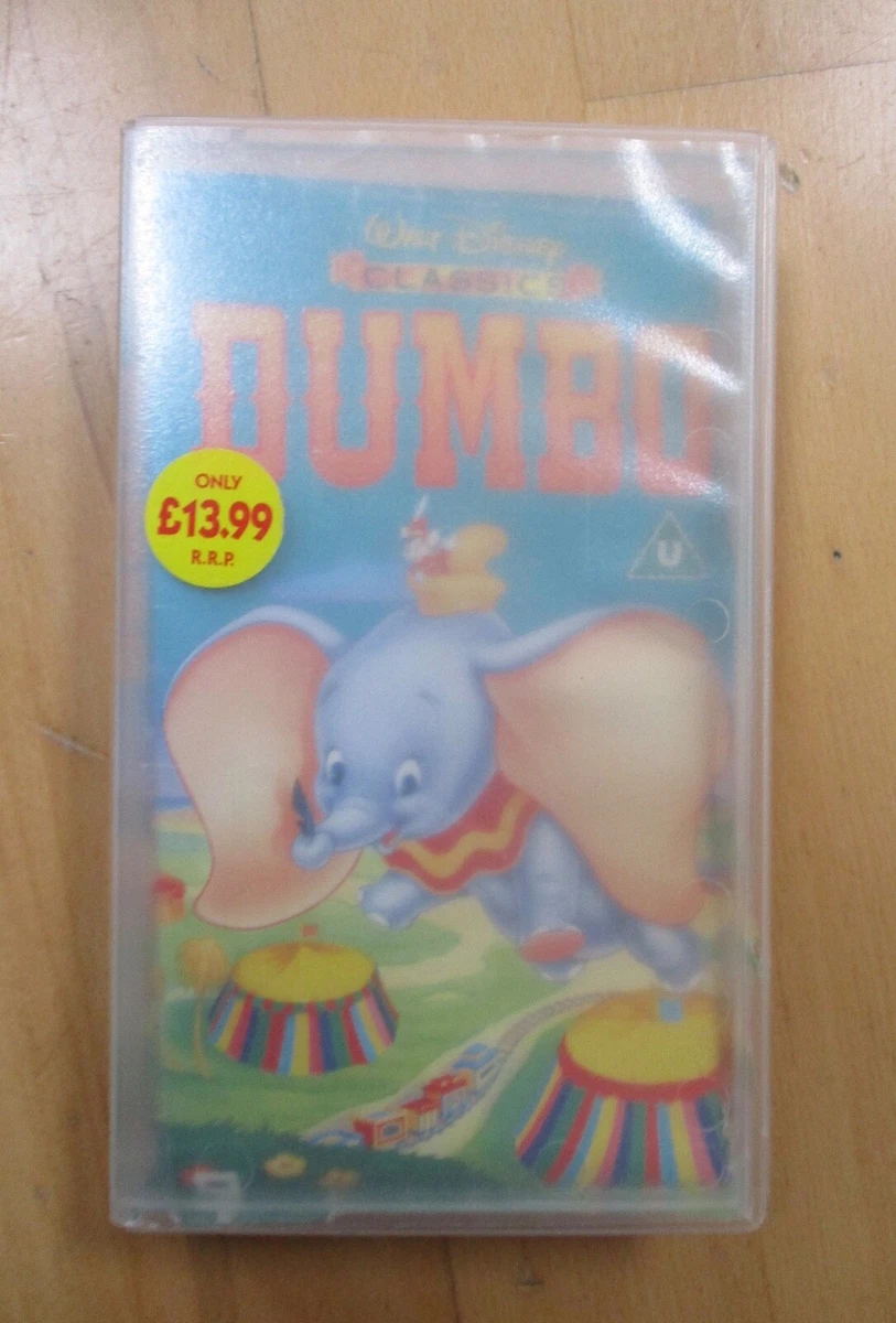 Walt Disney Classic Black Diamond Edition Dumbo VHS #024 In, 57% OFF