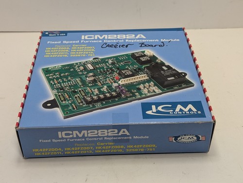 ICM Controls ICM282A Furnace Control Board Carrier HK42FZ HK42FZ016 ...