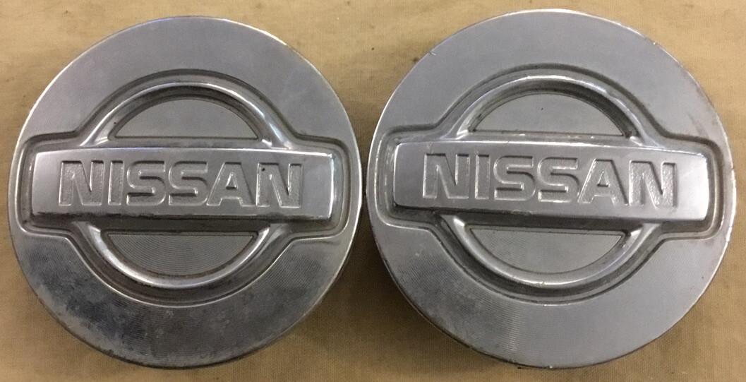 2 Nissan Maxima Sentra Wheel Center Caps HUBCAPS 403435P210 OEM 2 1/8 ...