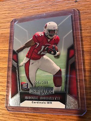 2010 Topps Unrivaled #121 Andre Roberts Arizona Cardinals Rookie Card ...