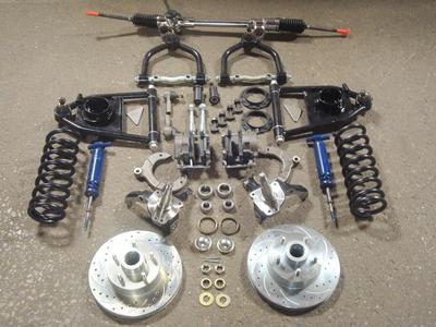 Mustang II 2 Front Suspension IFS Manual Drop Spindles Street Rat Rod ...