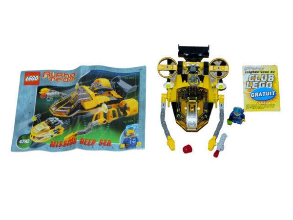 LEGO Alpha Team: Alpha Team Navigator and ROV (4792) for sale online | eBay