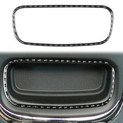 Carbon Fiber Gear Center Storage Box Frame Cover For Dodge Durango 2014 ...