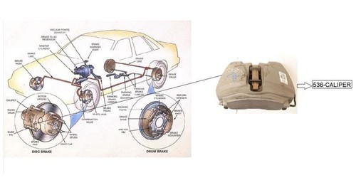 RIGHT FRONT CALIPER OEM 13-17 LAND ROVER RANGE ROV | eBay