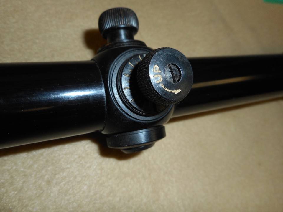 VINTAGE REDFIELD (DENVER-USA) 12X TARGET/VARMINT SCOPE--LEE DOT--VERY ...